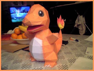 Pokemon Papercraft - Charmander Doll ~ Paperkraft.net - Free Papercraft ...