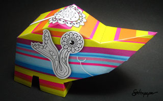 Quad Papercraft (Rhino) ~ Paperkraft.net - Free Papercraft, Paper Model ...