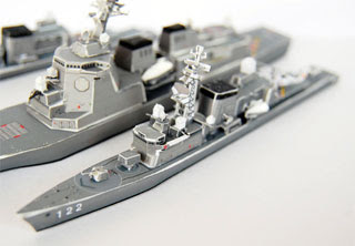 Hatsuyuki class Japanese Destroyer Papercraft (Ship) ~ Paperkraft.net ...