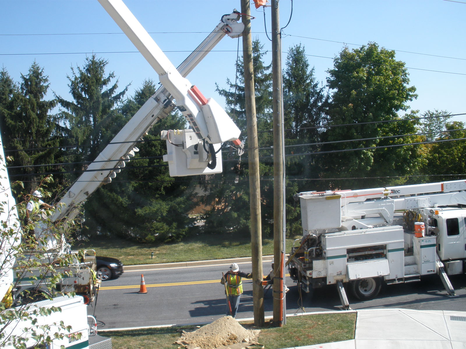 Life is Good : ): A new telephone pole