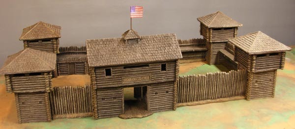 Flintlock and tomahawk: Barzso forts