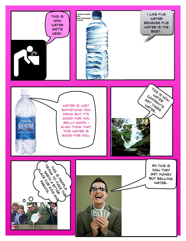 Miss Loca's blog*****: THE BOTTLED WATER COMIC