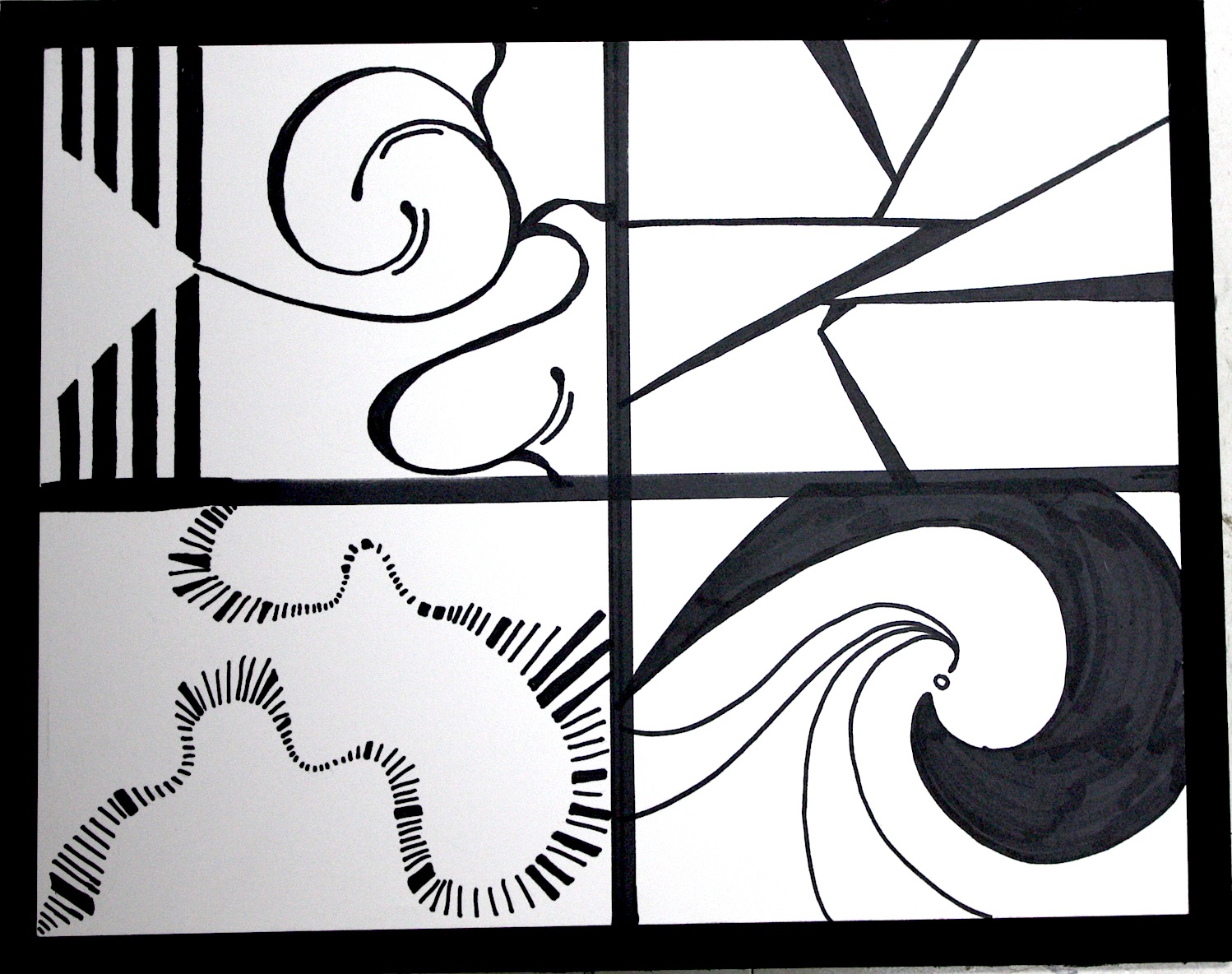 Rebecca Valerio: Digital Portfolio: VCAR 113: Line Composition