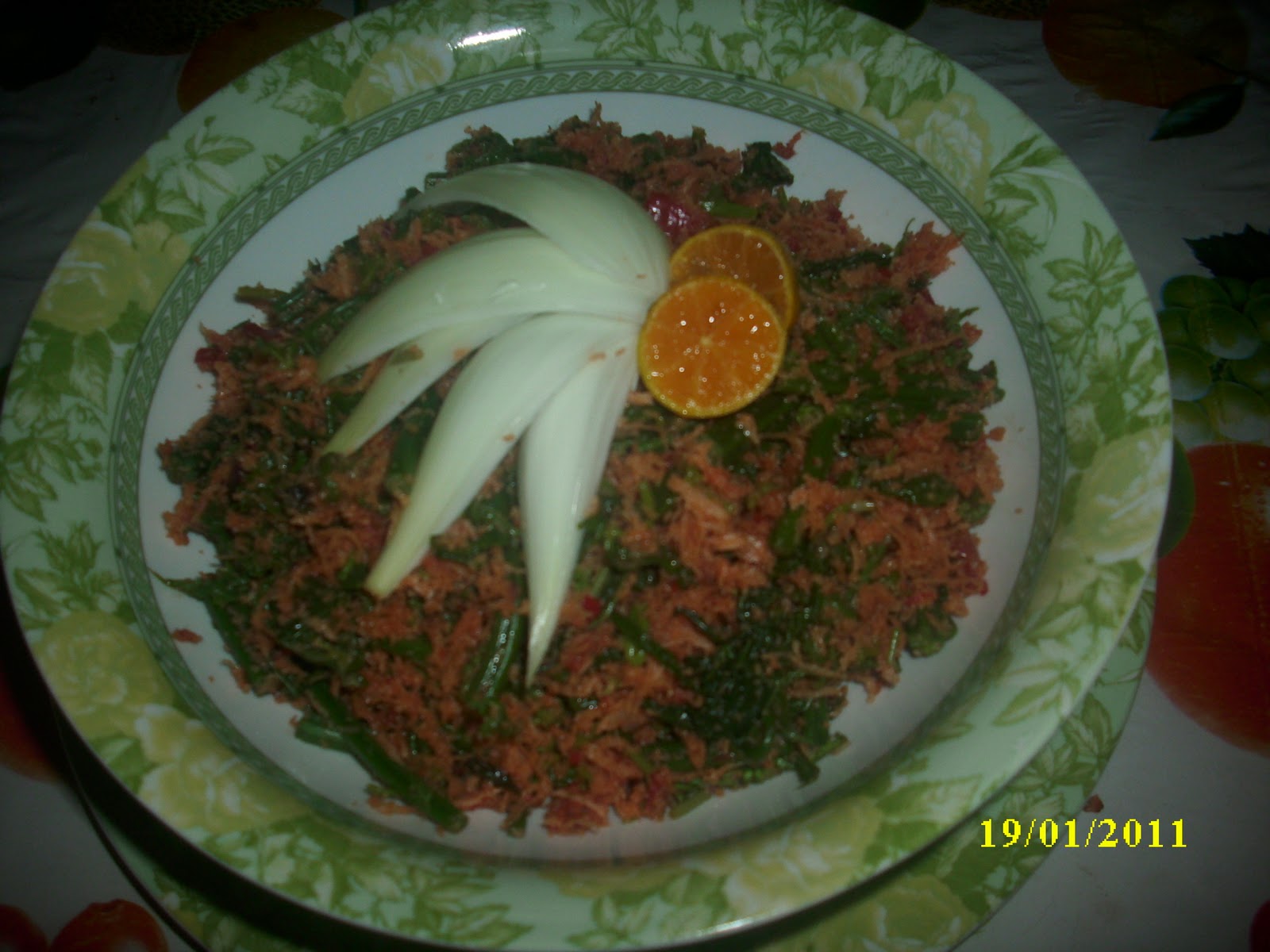 Kerabu Pucuk Ubi Dengan Daun Kencur (Cekur) - AMIE'S LITTLE KITCHEN