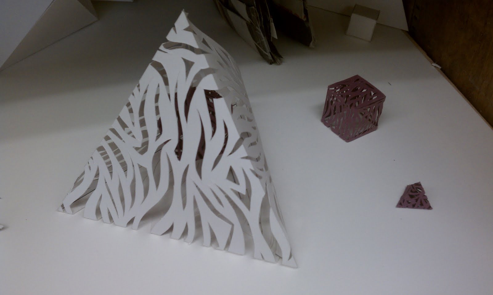 Corey Pope Art: 3D Paper Project