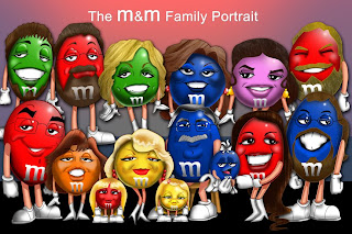 Jeffrey Carrier's Artistic Revelation: The M&M Family Portrait