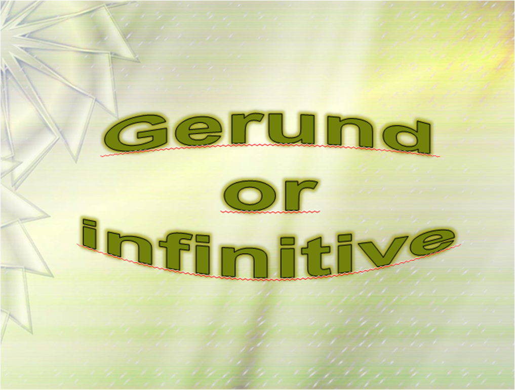 English 4 You OnLine Gerund Or Infinitive english-4-you-online-gerund-or-infinitive