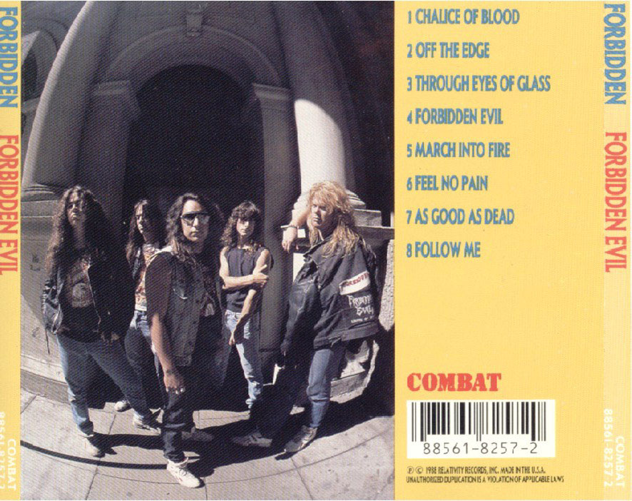 ROCK AUDITORIUM: FORBIDDEN - [1988] - Forbidden Evil