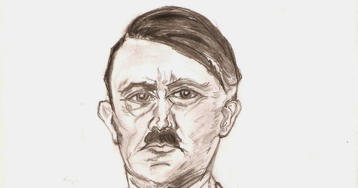 Mis Dibujos hechos a lapiz: Adolf Hitler