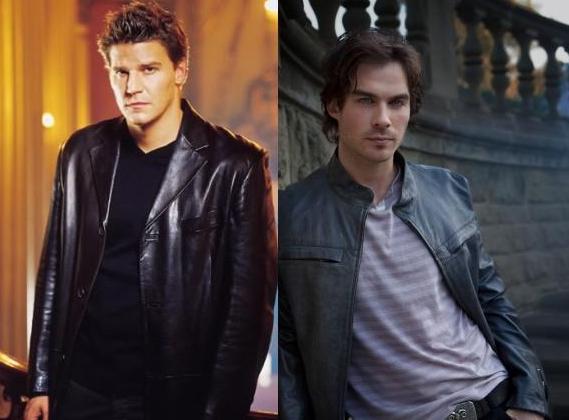 An Ontarian in Newfoundland: Cage Match: Angel vs. Damon Salvatore