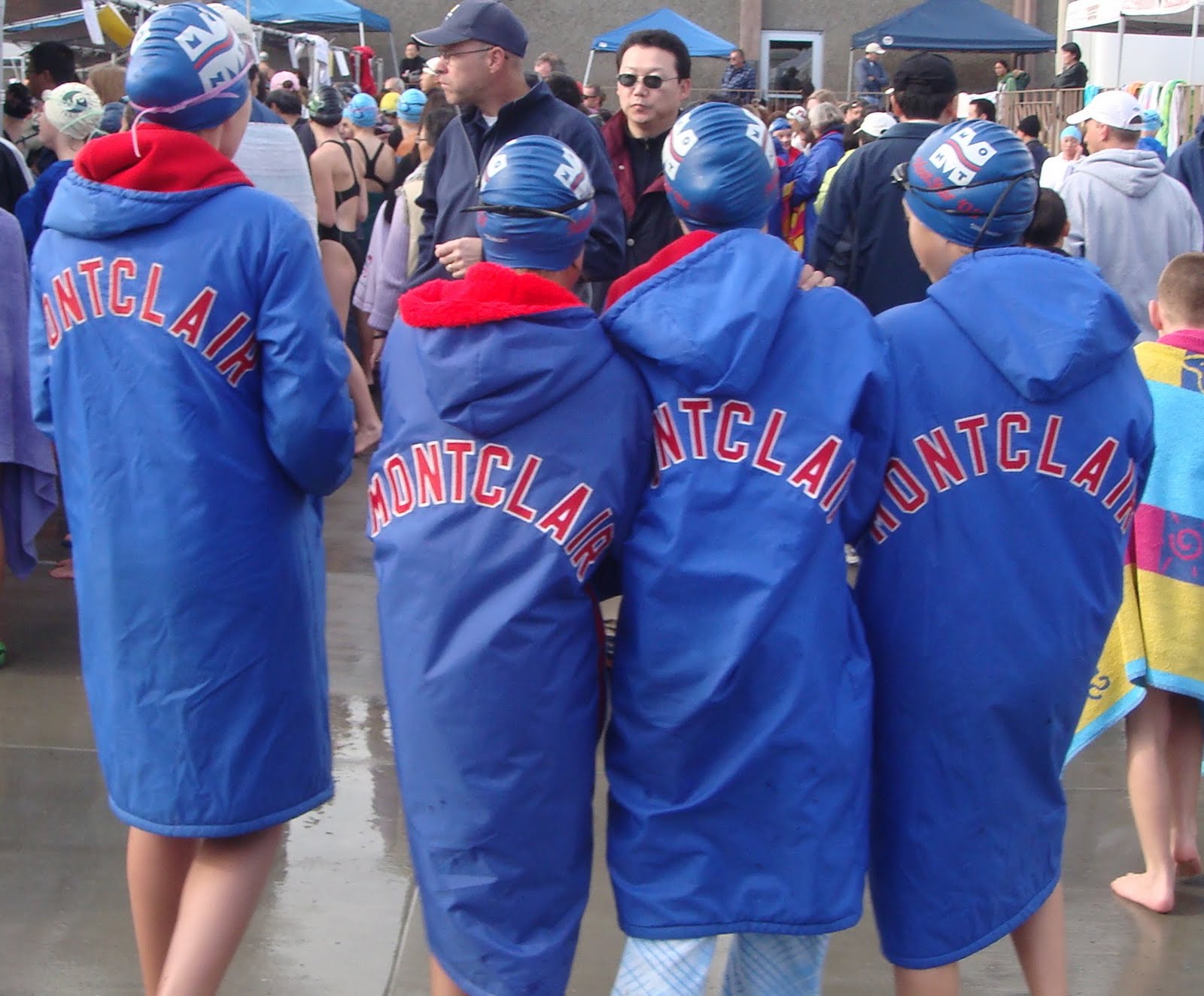 Montclair Swim Team: Swimming capes