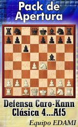AjedrezWarez: Packs de Aperturas: Caro Kann Variante Clásica