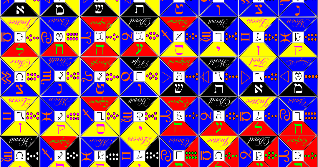 Enochian Chess Board Water