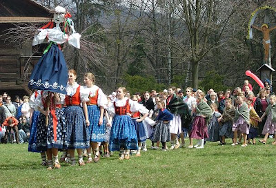 The journeys of Captain Oddsocks: Czech Easter traditions