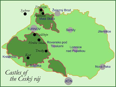 The journeys of Captain Oddsocks: Castles of the Český ráj