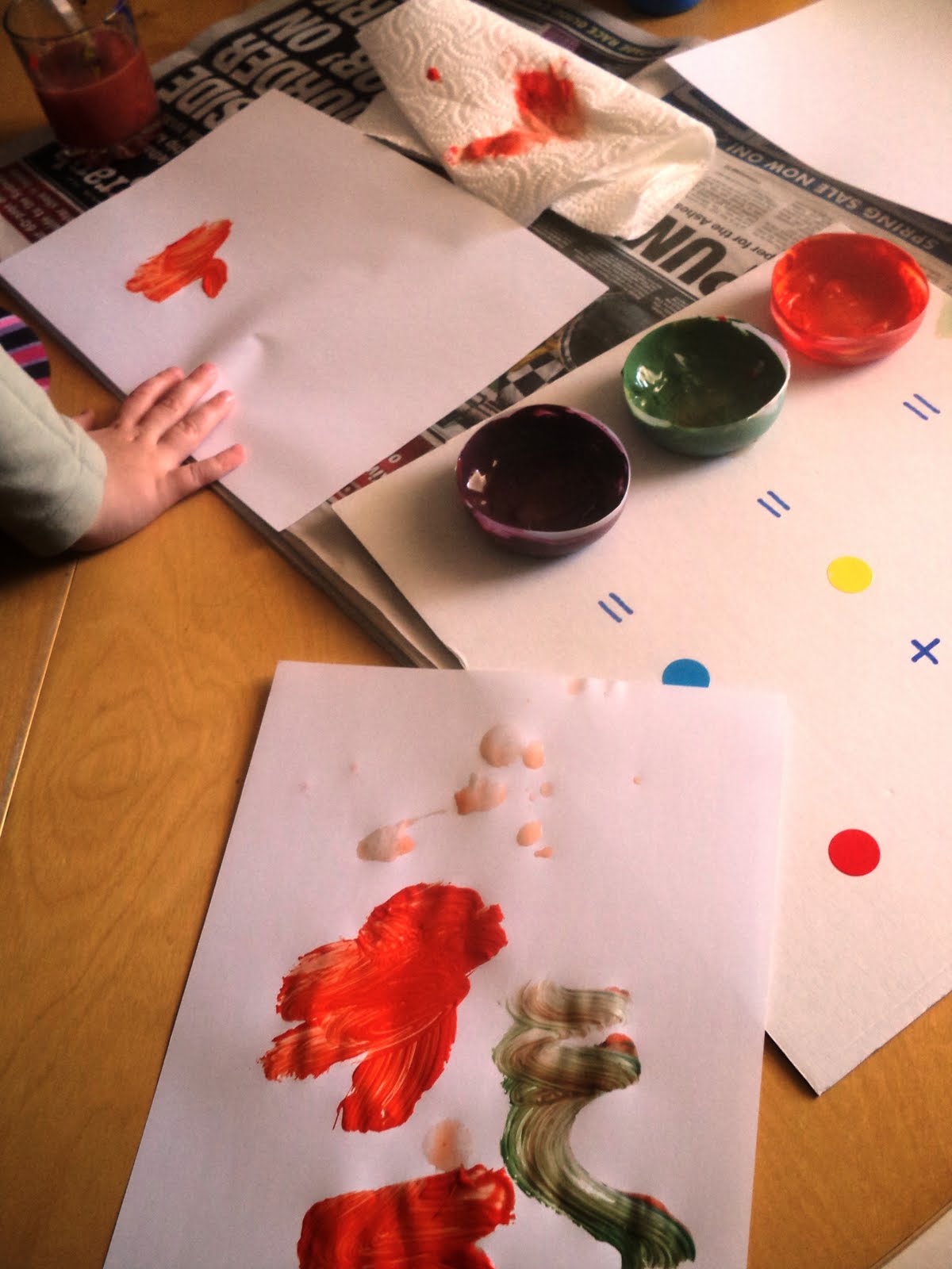 A Little Learning For Two: Mixing Colours