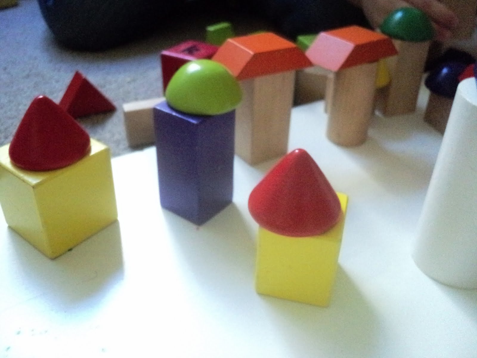 A Little Learning For Two: Block Play : Making Houses