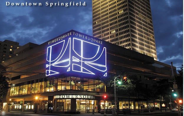 Tower Square, Springfield, MA: Downtown Springfield