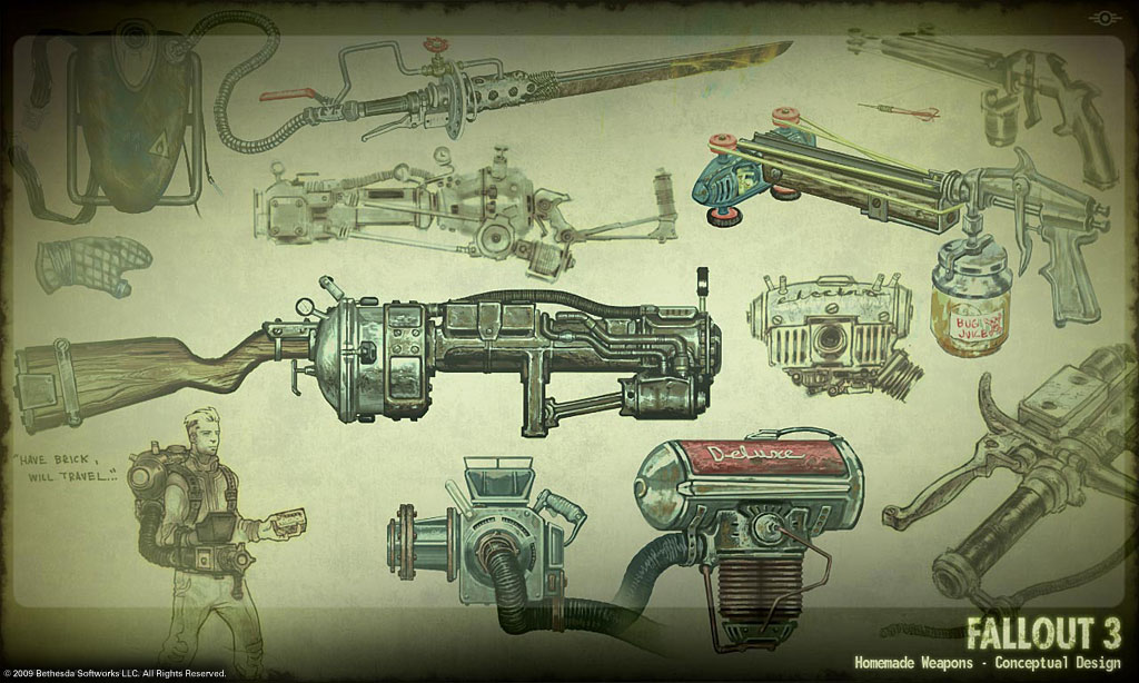 Krispekreme: Fallout 3 Concept Art