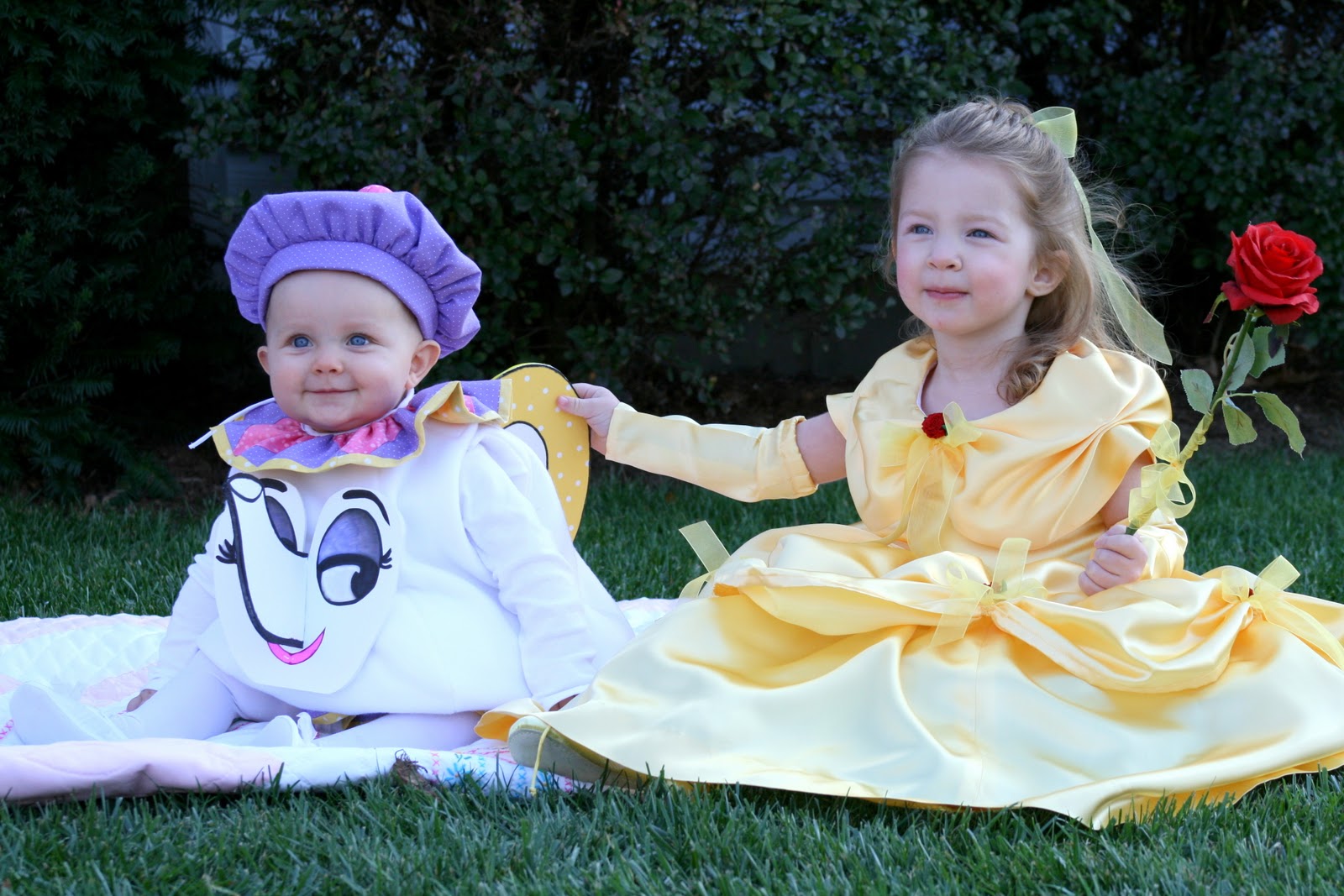 The Schweiss Family: Belle and Mrs. Potts - Happy Halloween!