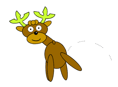 Geography & Cartoon Blog: Freebie: Have a Deer Peeing on Your Desktop