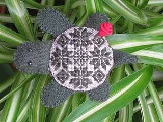 With My Needle: Margit's German Quaker Turtles
