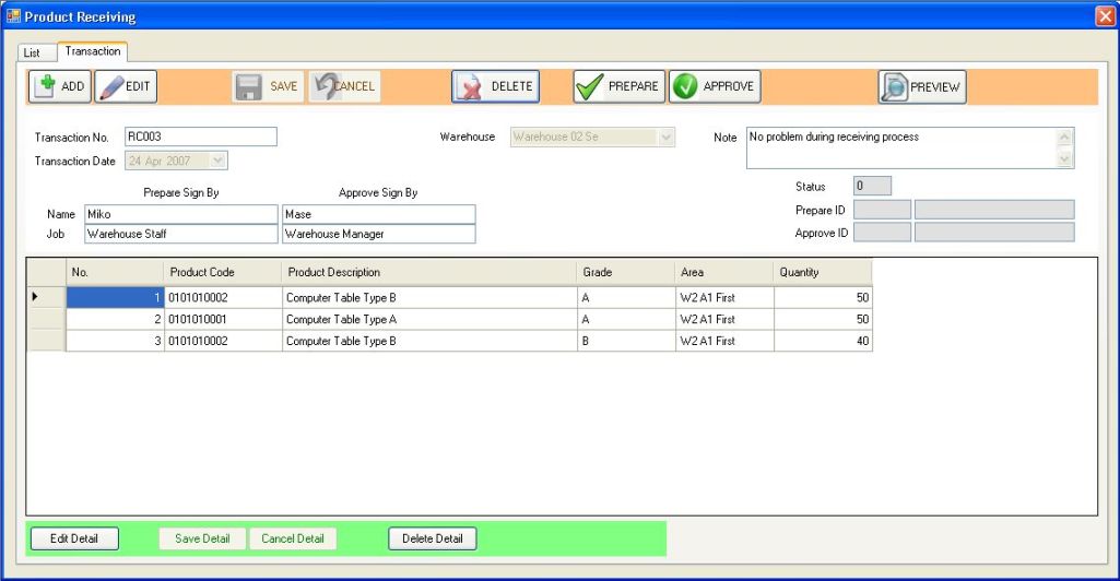 Vb Net Application Source Code Product Warehouse Management System