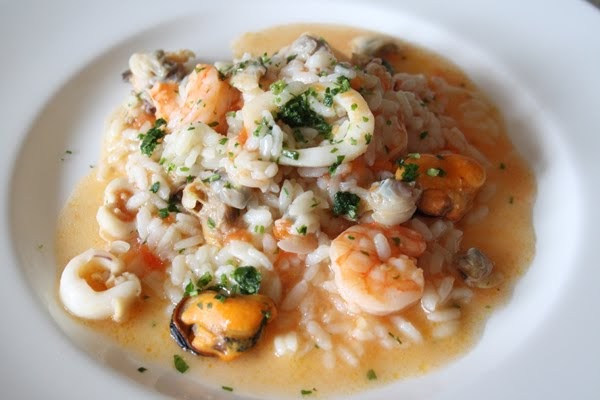 Kochfelder: Risotto alla marinara