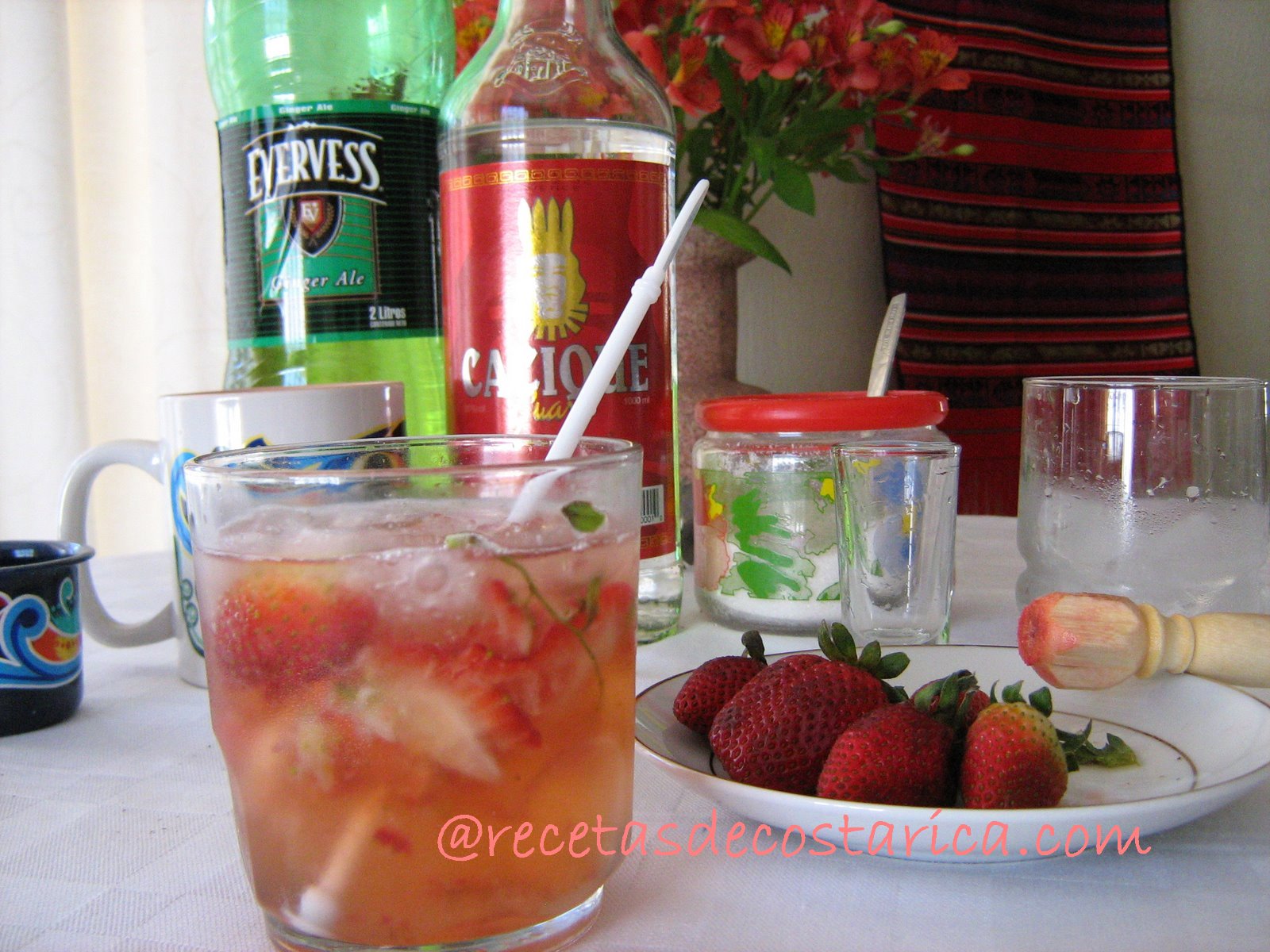 Cocina Costarricense: Coctel Mojito Tico