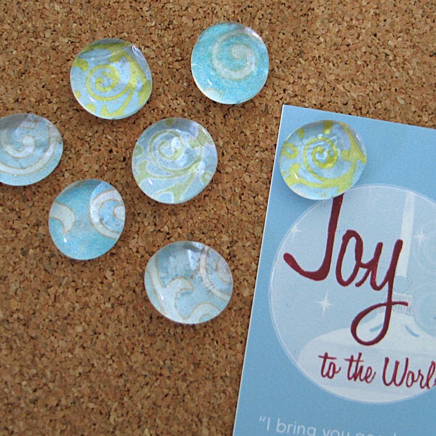 Inspiring Ideas with artist Jeanne Winters: Custom Push Pins Tutorial