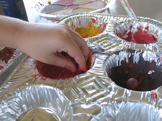 Inspiring Ideas with artist Jeanne Winters: Kids Craft - Marble Art ...