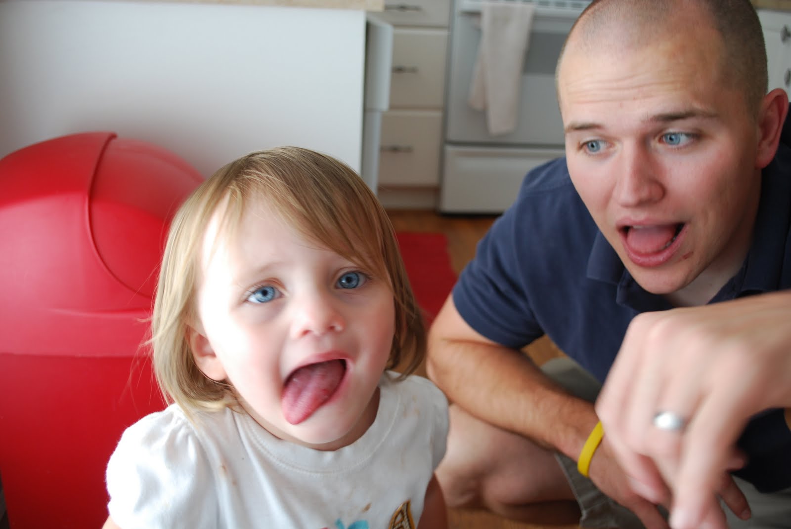 the hanlon family: Tongue Boo Boo