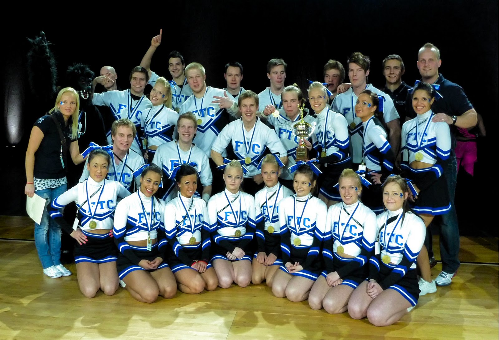 Cheerleading Fansite: Joukkuehaastattelussa Funky Team Gorillaz