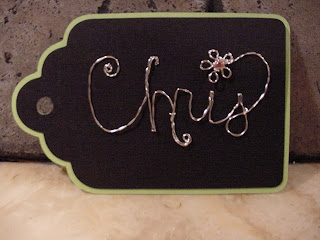 thealliancetrader design blog: Wire Name Gift Tags