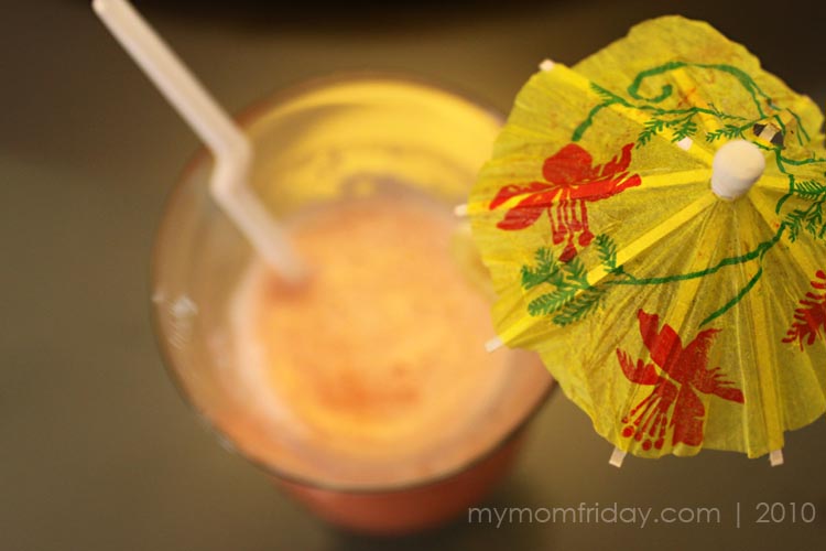 My Mom-Friday: Fresh Fruit Shakes for Summer...or any day