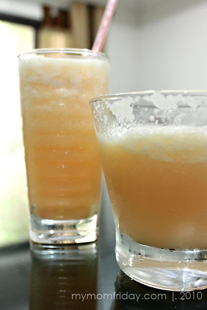 My Mom-Friday: Fresh Fruit Shakes for Summer...or any day