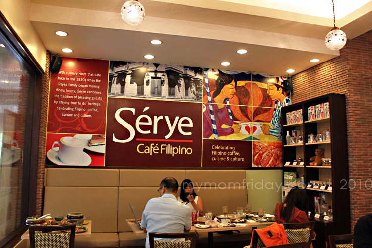 My Mom-Friday: Pinoy Food Shines at Sérye Café Filipino