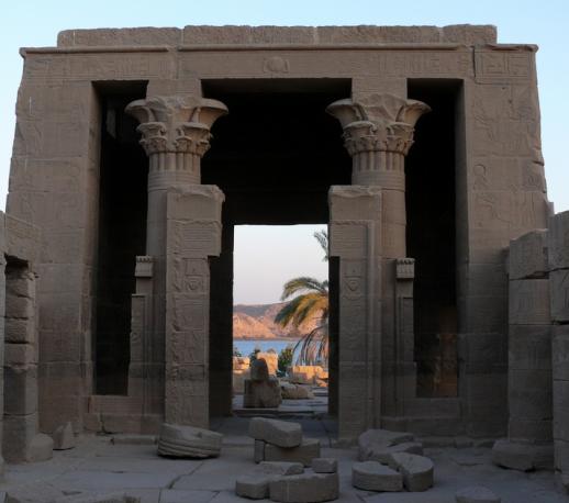 Adventures in Alesia: Quiet conversation at the Temple of Osiris