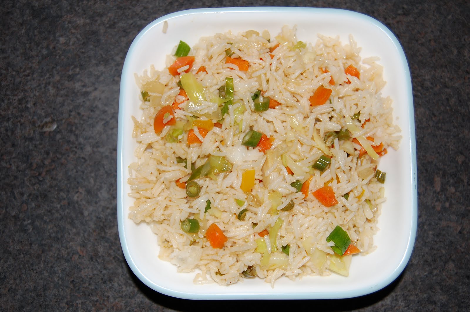 vegetable fried rice