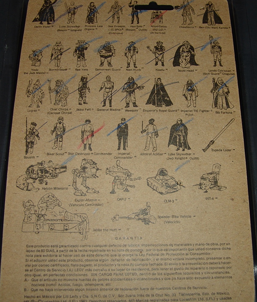 Vintage Star Wars figure variants - Vintage SW figura variánsok: LILI ...