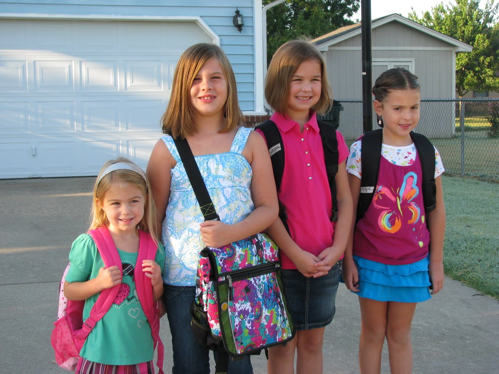 Our Family: First Day of School