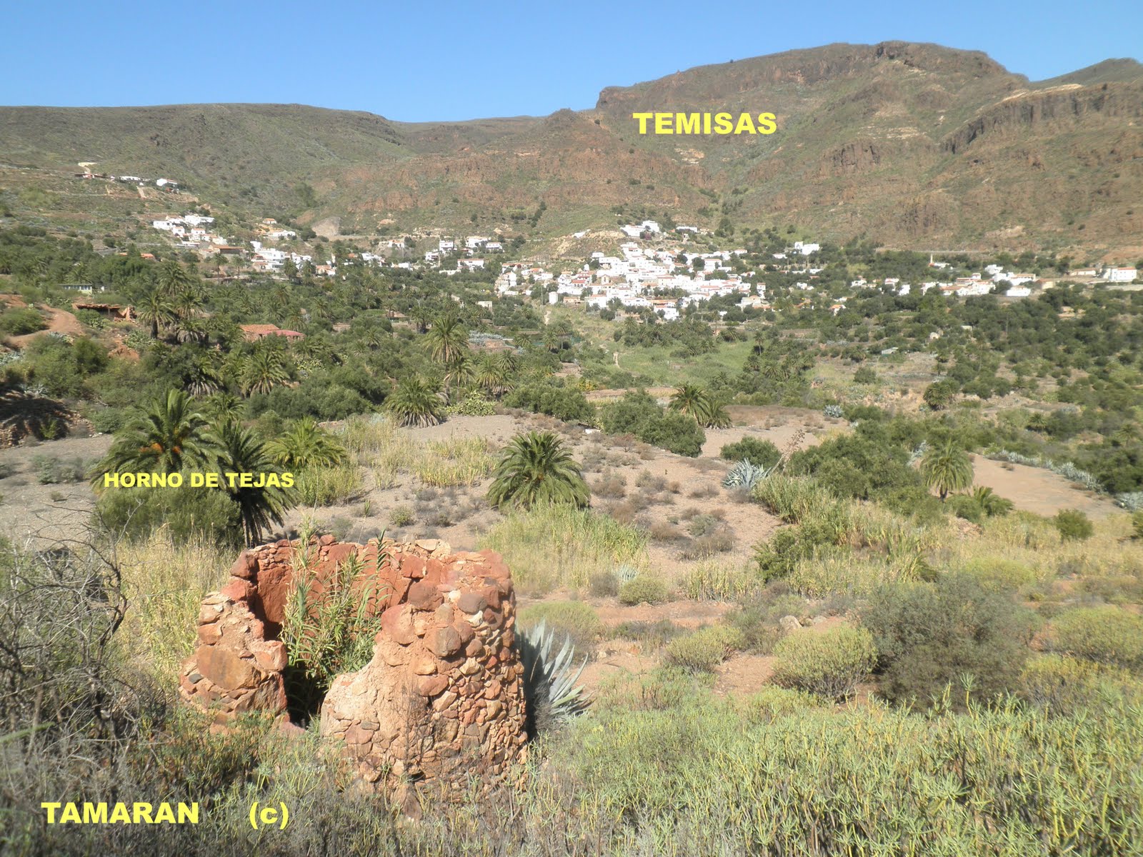 TAMARAN: TEMISAS DE TAMARAN - GRAN CANARIA