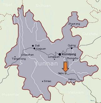 Con el corazón en China: Gejiu City CWI (Yunnan)