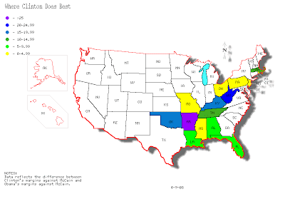 Frontloading HQ: The Electoral College Maps (4/9/08)