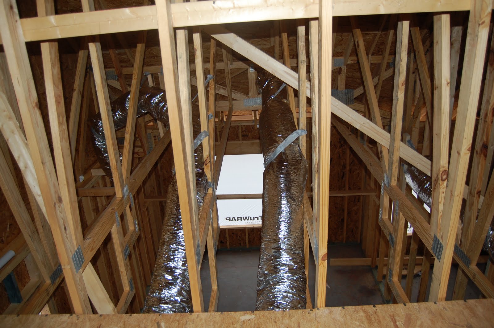 Home Building Project: Duct Work and Plumbing