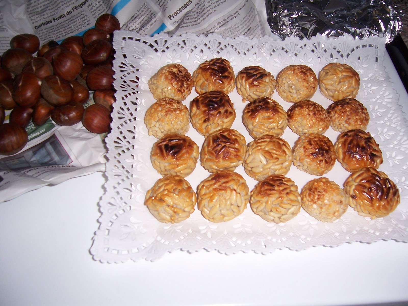 La cocina de la radio: Panellets (postre típico catalán)