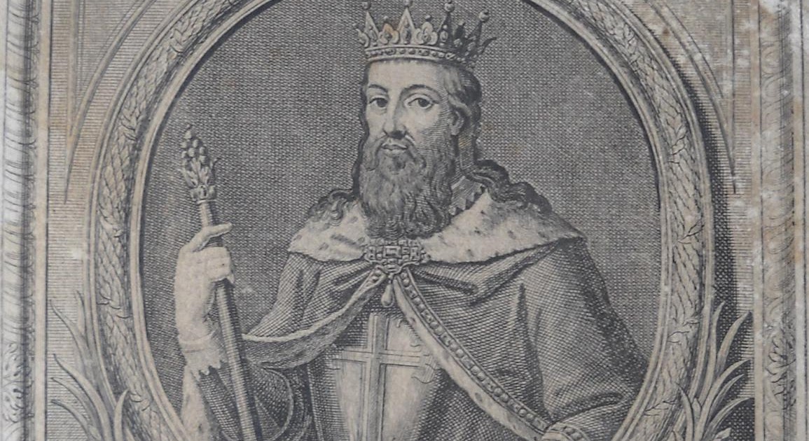 velharias: D. João I de Portugal: gravura de Debrie de 1742