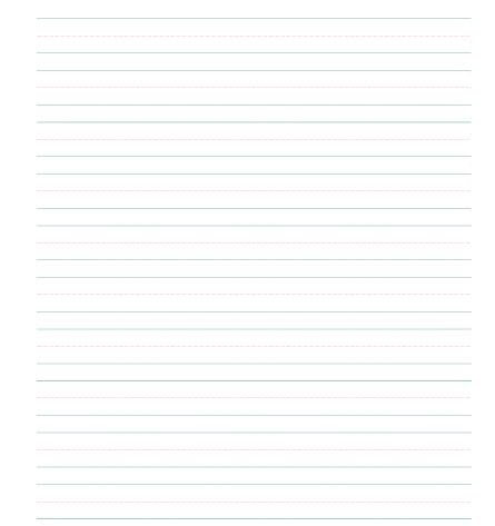 Handwriting Paper Free Printable