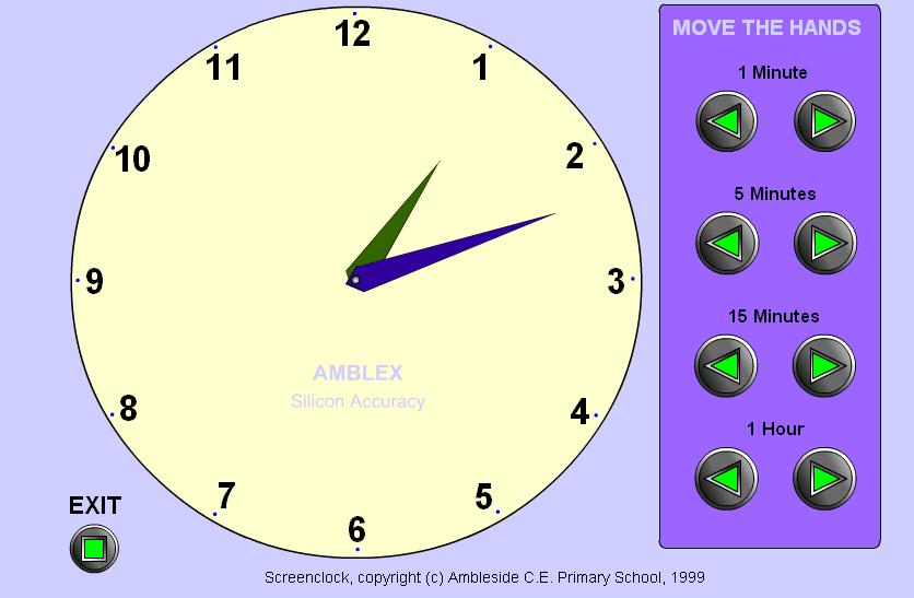 Homeschool Parent Interactive Clock