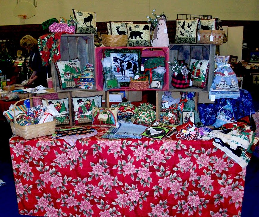 with brush in hand: Craft Show At Liberty High School...